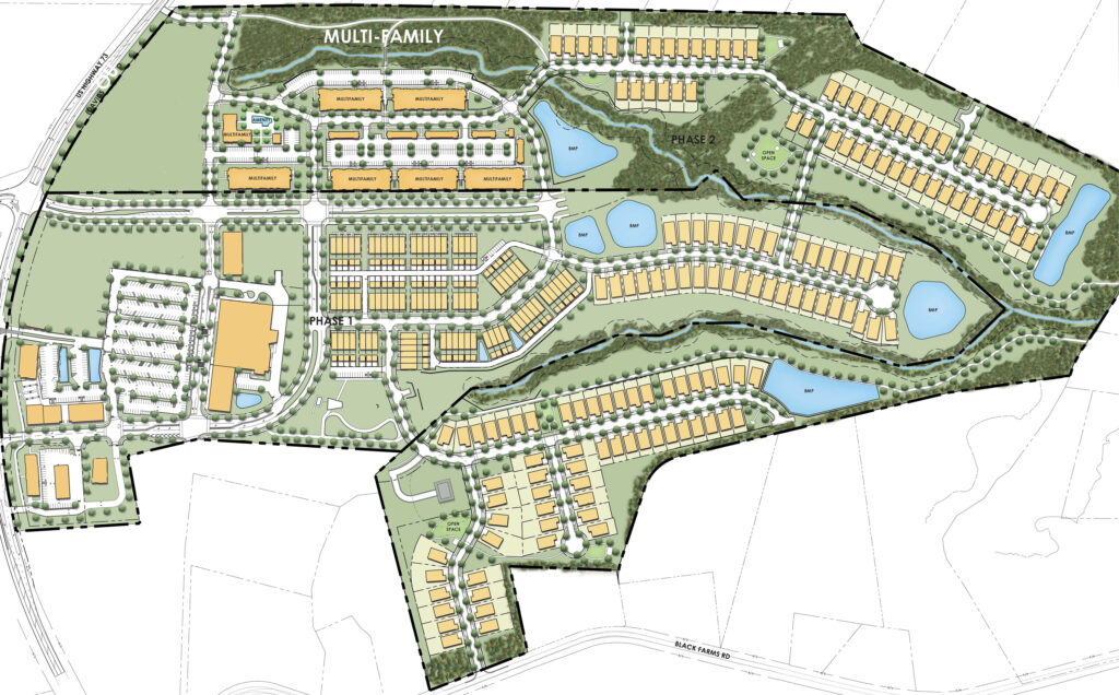 master site plan for cc - New South Properties